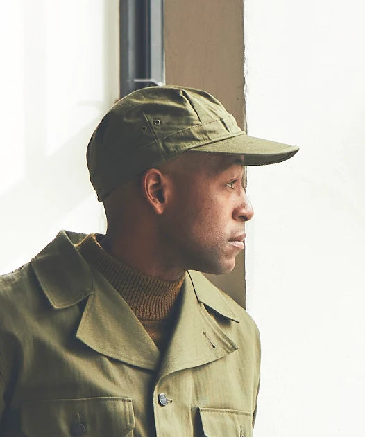 ANATOMICA 1951 HBT UTILITY CAP – Blue Works Vintage Clothing Store