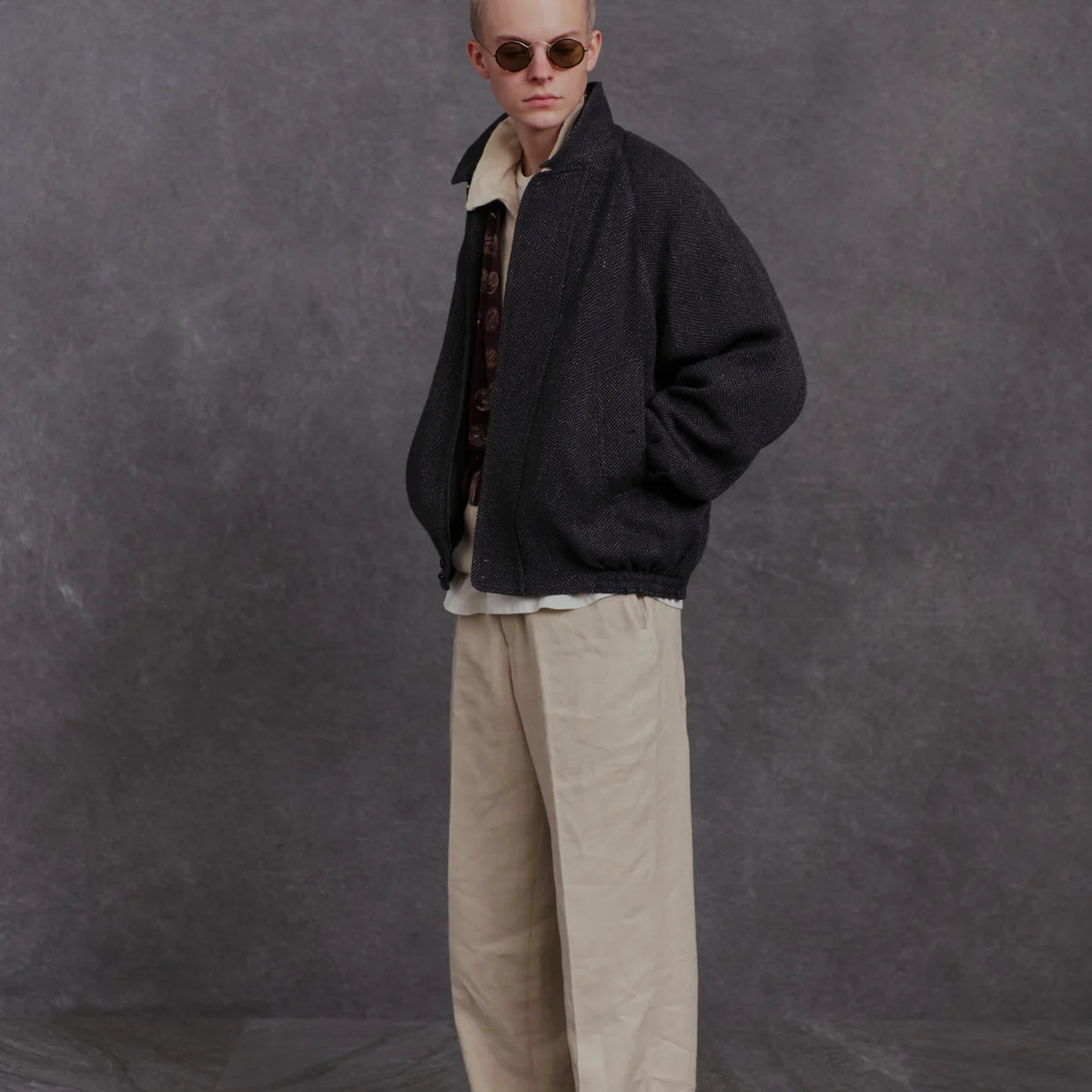 Old Joe ROUND-COLLAR MOTORING JACKET – Blue Works Vintage Clothing Store