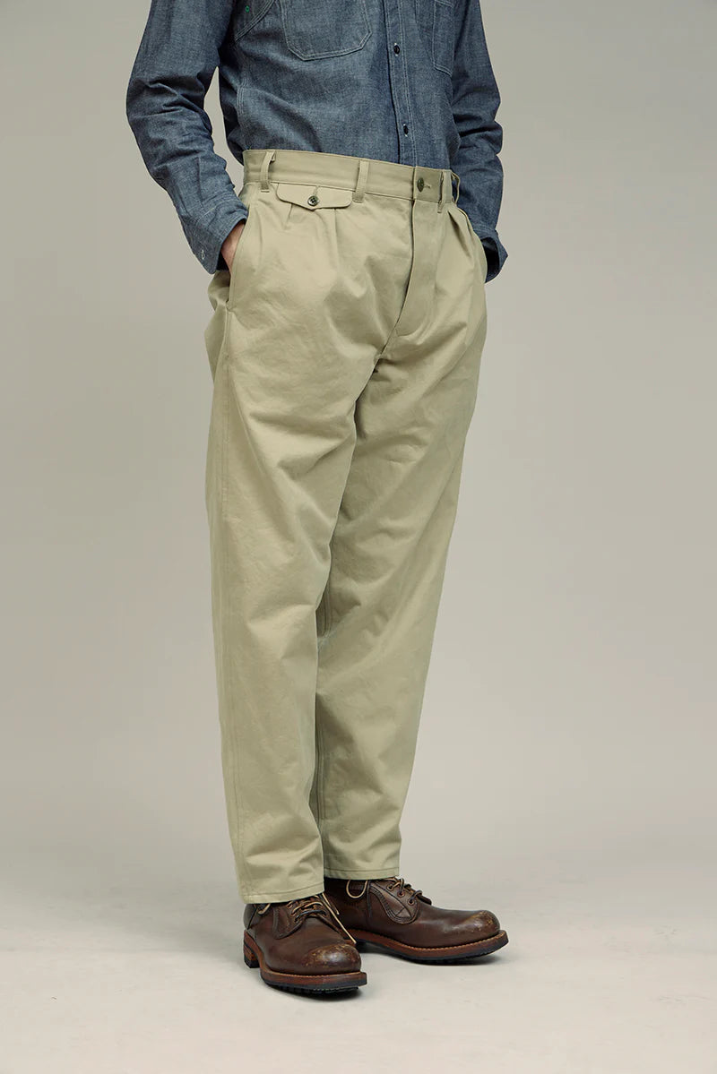 Nigel Cabourn MAN / OFFICERS PANT - WEPON – Blue Works Vintage Clothing ...