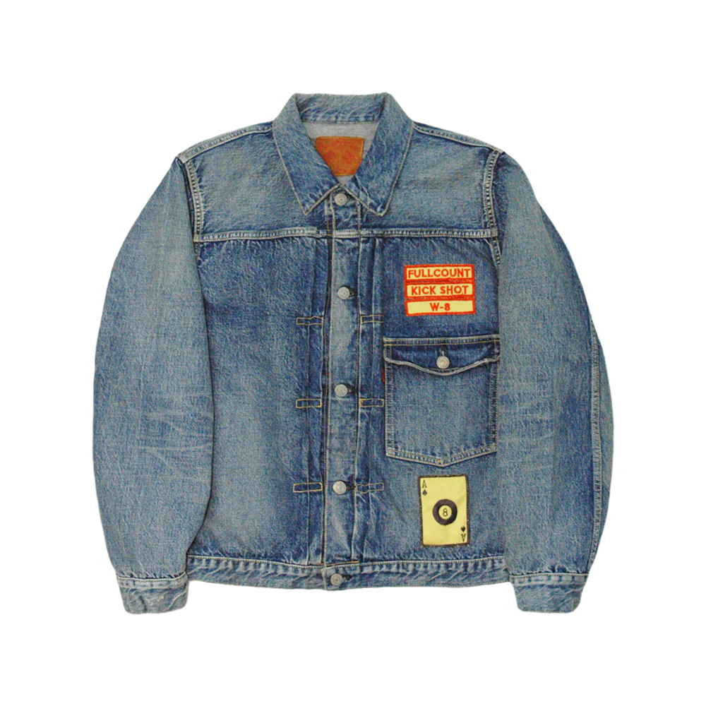Full Count【2024AW】2107HA Type1 Denim Jacket“Dartford”With Patch 15% of ...