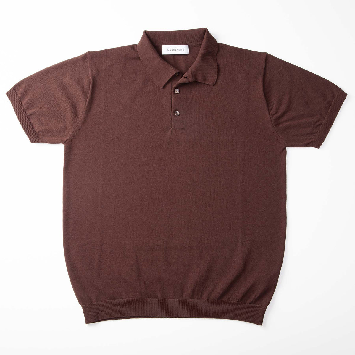 Moon Castle ICE COTTON POLO NECK short sleeve – Blue Works Vintage ...