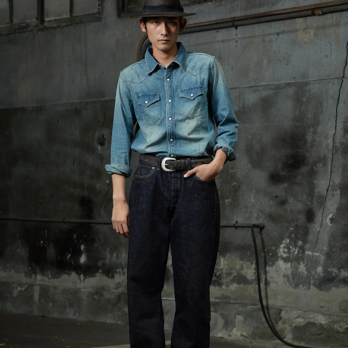 Full Count 0105XX - Wide Denim - 15.5oz – Blue Works Vintage Clothing Store