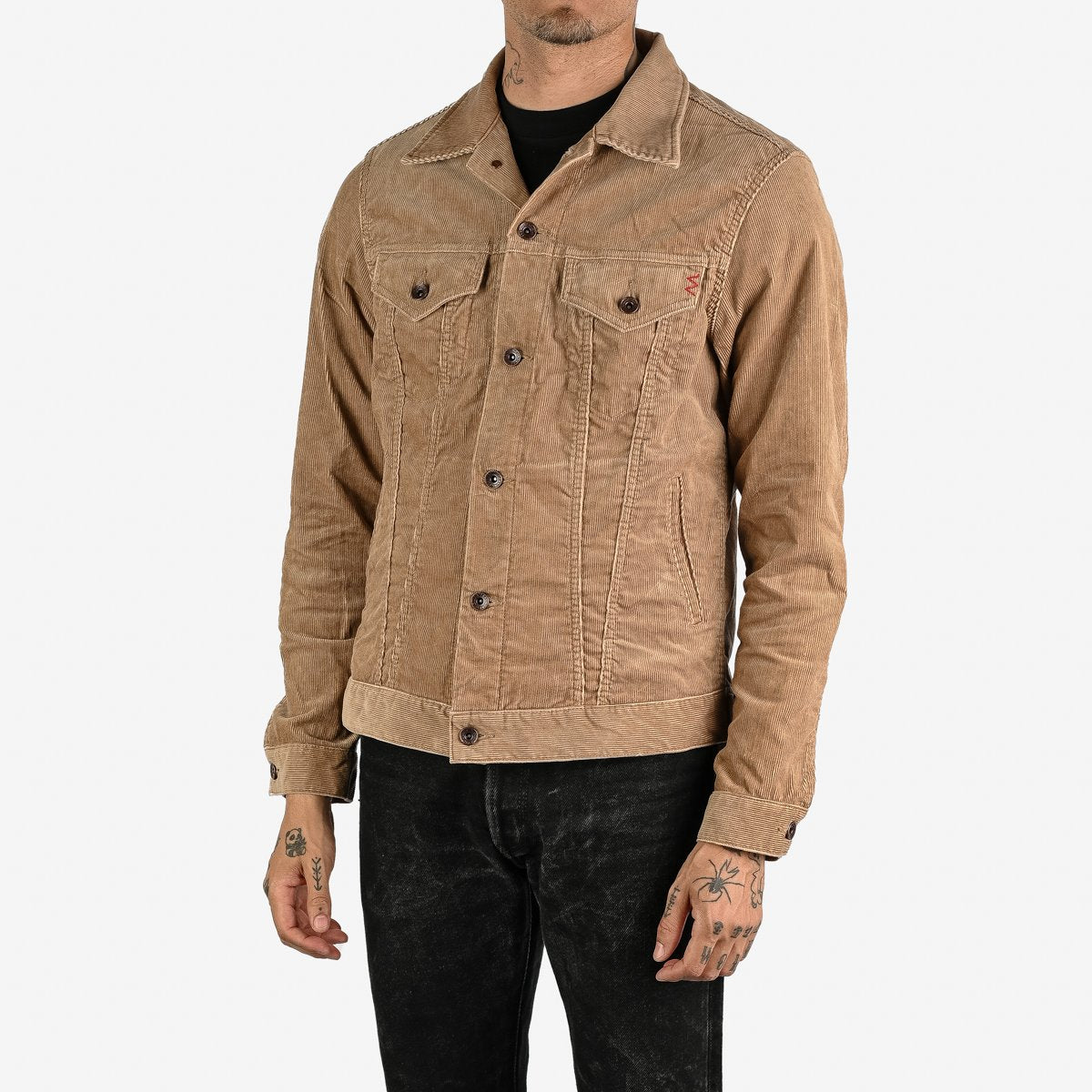 Iron Heart Corduroy Modified Type III Jacket - Khaki 10% off – Blue ...