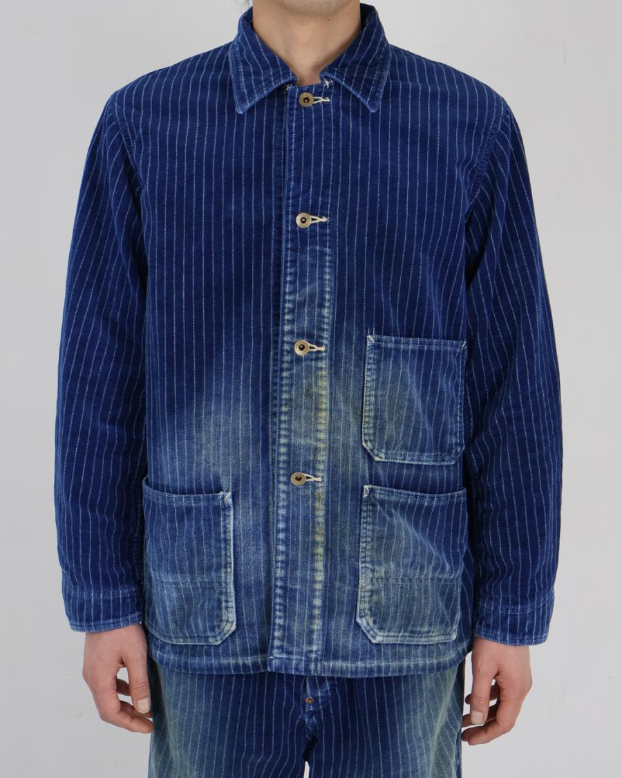 FULLCOUNT Indigo Wabash Corduroy Chore Jacket HW (24AW) – Blue Works ...