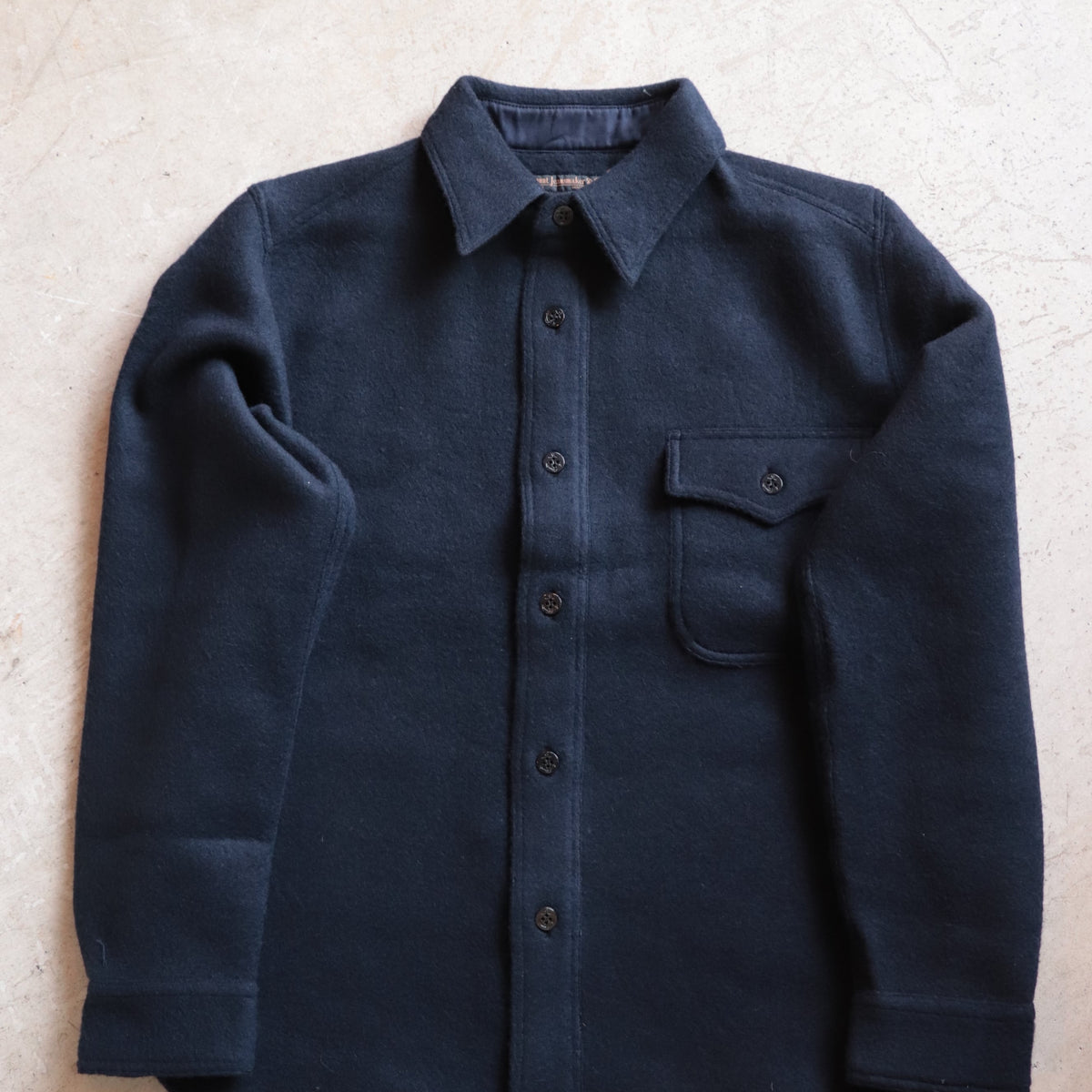 FULLCOUNT U.S.N. CPO Shirt – Blue Works Vintage Clothing Store