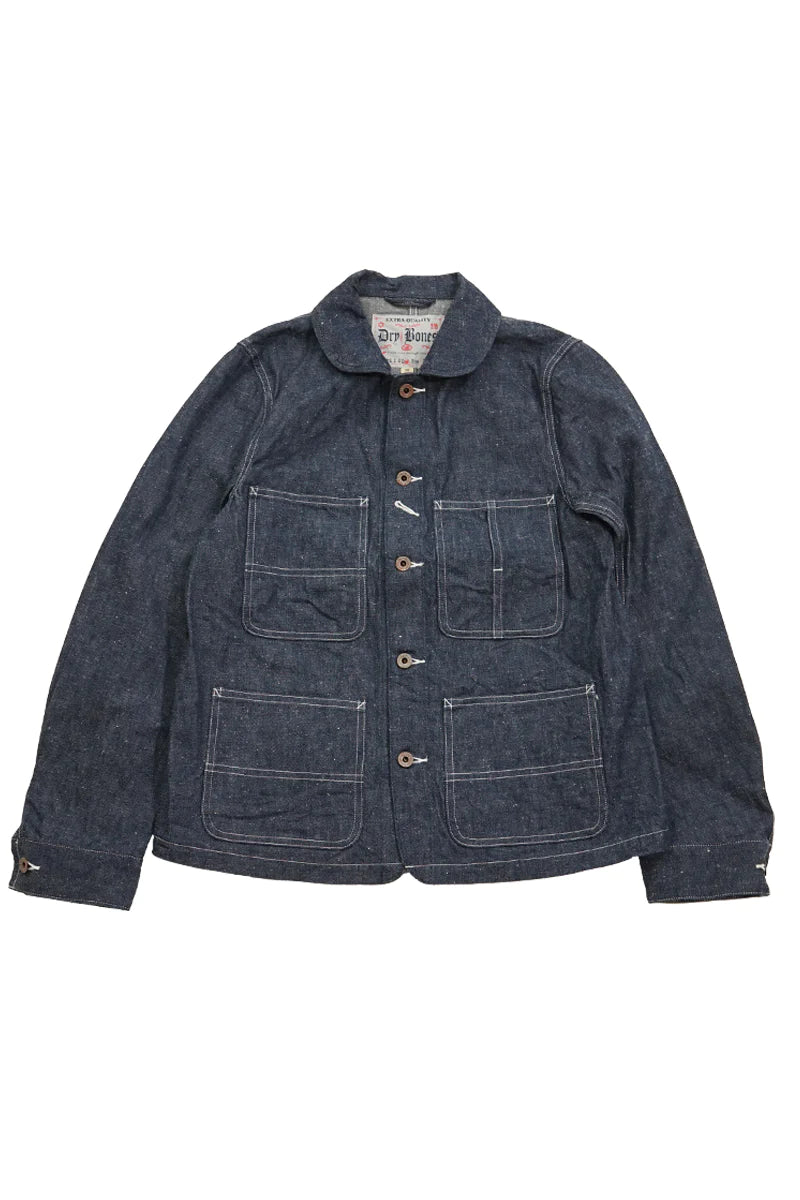Dry Bones Round Collar Engineer Jacket 15% off – Blue Works Vintage ...